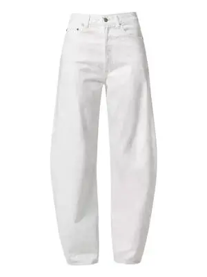 AGOLDE Barrel-leg Jeans - White
