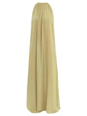 LA COLLECTION Dawn Halterneck Maxi Dress - Yellow