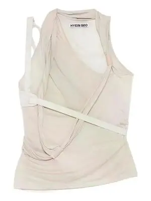 HYEIN SEO Sleeveless Knot Top - Neutrals
