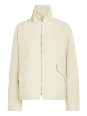 Studio Nicholson High-neck Cotton Anorak Jacket - Beige