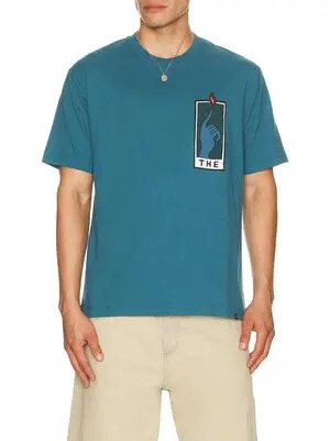 PARRA Hands Of Time T-shirt - Blue