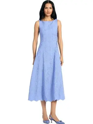 Sachin & Babi Alice A-line Tea Length Dress - Opal