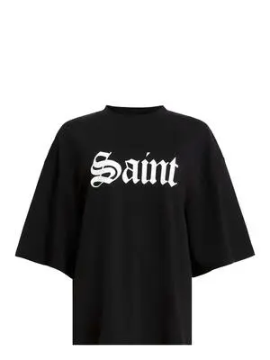 ALLSAINTS Cotton Amelie T-shirt - Black