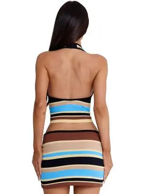 OUTCAST Zoey Mini Skirt - Print