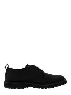 Clarks Solsbury Derby Shoes - Black