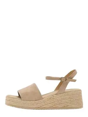 Geox Alemeria Platform Sandals - Neutrals