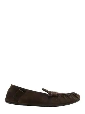 Acne Studios Suede Loafers - Brown