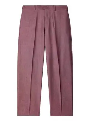 Paul Smith Relaxed-fit Pleated Trousers - Pink