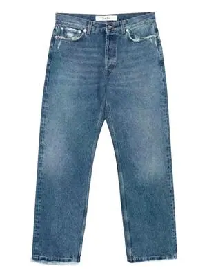 Séfr Frayed-detail Jeans - Blue
