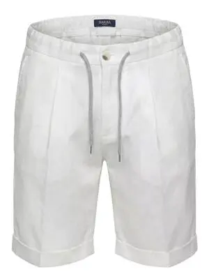ARTE ANTWERP Pleated Drawstring Shorts - White