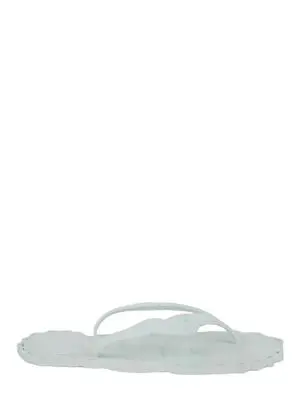 Zimmermann Scalloped Edge Flip-Flops Blue