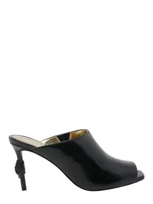 Kurt Geiger Eagle Square Mules - Black