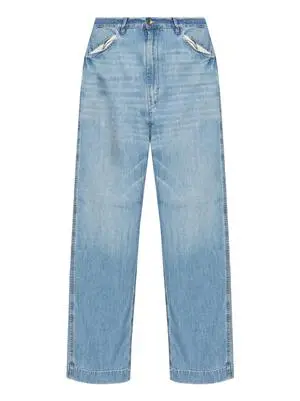 MAISON MARGIELA Vintage-effect Jeans - Blue
