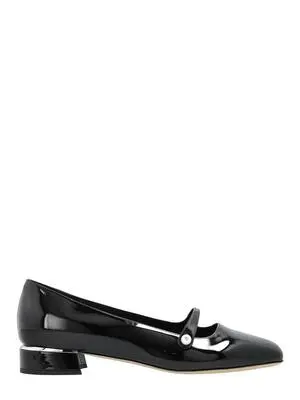 JIMMY CHOO Elisa Ballerina Hells - Black