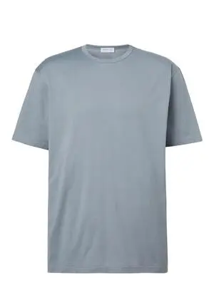 Sunspel Cotton T-shirt - Blue