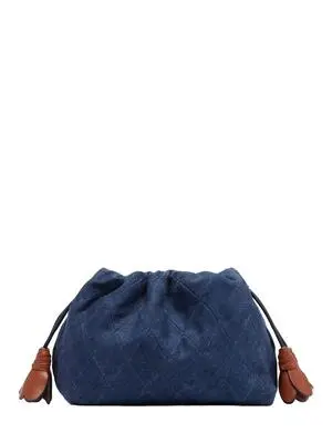 Zimmermann Small Denim Clutch - Blue