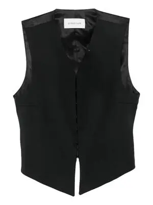 ARMARIUM Guia Virgin Wool Vest - Black