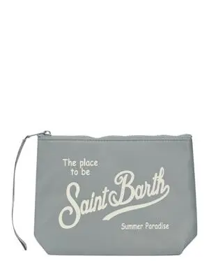 MC2 SAINT BARTH Mc2 Saint Barth Mini Pouch Green