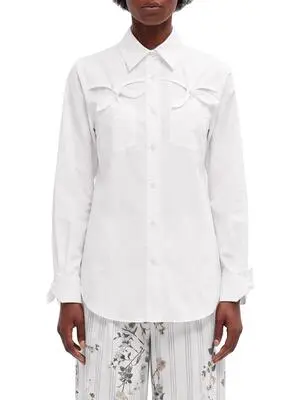 Moschino Bow Detail Shirt - Multicolor