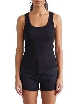 Isabel Marant Étoile Ribbed Tank Top - Black