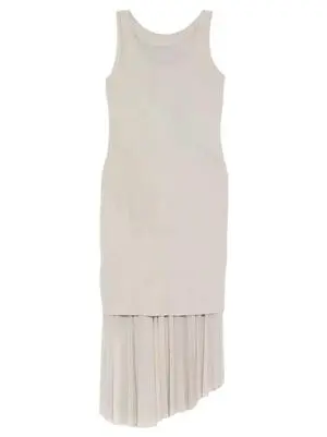 JNBY Asymmetric-hem Dress - Neutrals