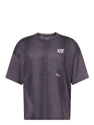 On Ir Performance Volt Stretch-jersey T-shirt - Iron
