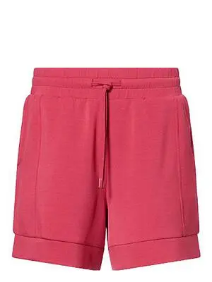 Varley Atrium High-rise Woven Shorts - Rich Raspberry