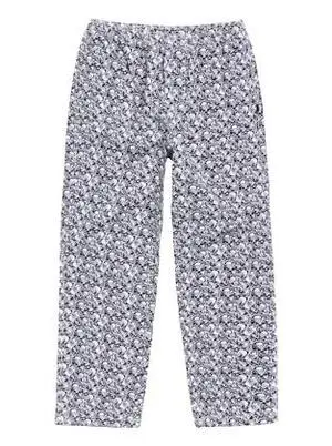 StÜssy Cotton Twill Printed Pants - Fossil