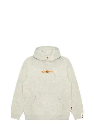 A BATHING APE Graphic Logo Hoodie - Wall White