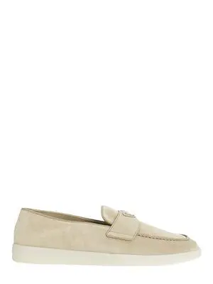 Prada Suede Loafer - Beige