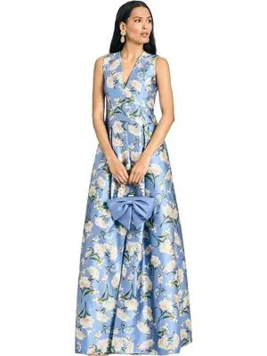 Sachin & Babi Brooklynne Twilight Gardens Gown - Red