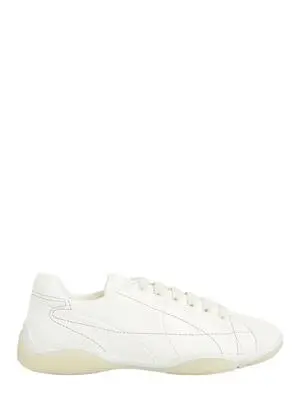 Prada Prax 01 Nappa Leather Sneakers - White