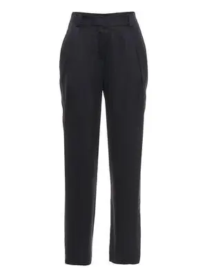 HELENE GALWAS Brigitte Tencel Trousers - Black