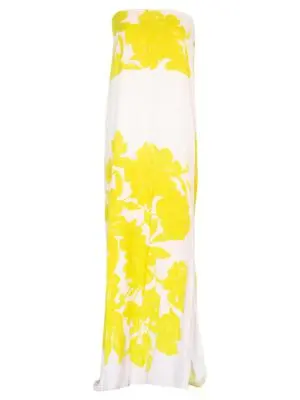 Mionè Peony Tube Dress - Yellow