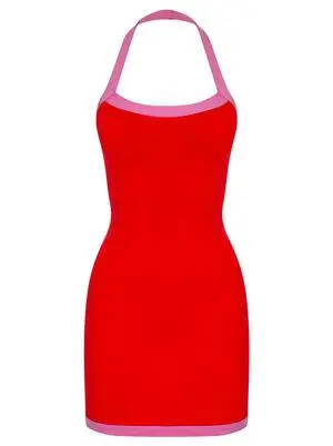 HERFETCH Mini Cosmopolitan Dress - Red