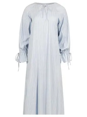 LOU&UP (FORMERLY LOUP CLOTHING) Linear Cotton Maxi Dress