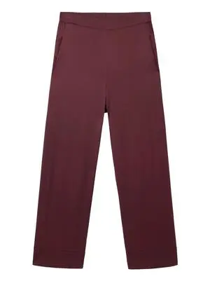 MAMU DREAM Mamu Dream Merlot Washable Organic Stretch Silk Bottoms