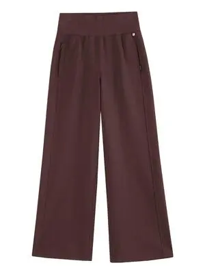 SUPESU Wide Leg Sweatpants - Brown
