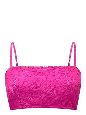 WHY MARY Lace Crop Top