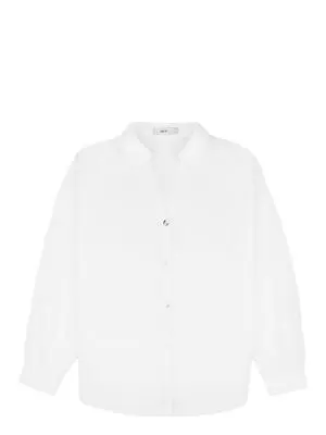 VELD Calabasas Linen Shirt - White