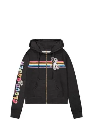 CLOUD HAVEN Rainbow Dane Full Zip Hoodie