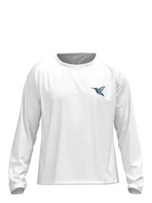 LIVE KOLIBRI Kolibri Ultralight Upf Activity Shirt - White