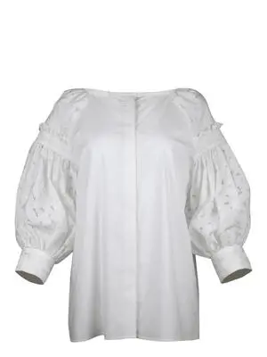 HELENE GALWAS Felicitas Blouse - White