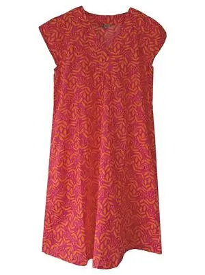 LIME TREE DESIGN Audrey Shift Dress - Orange