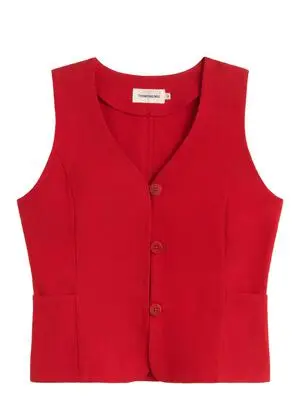 THINKING MU Alisa Organic Cotton Vest