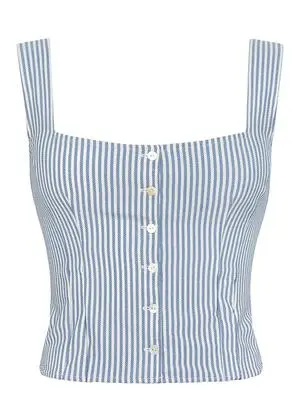 MONTCE Stripe Mandy Top