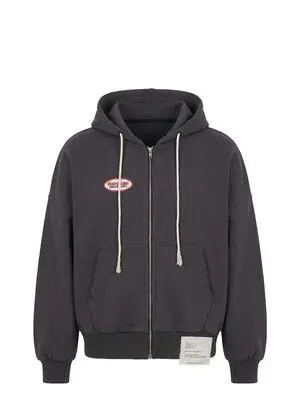 MYSIMPLICATED Dept. Graphite Zip-up Hoodie - Grey