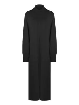 DREF Solaris Maxi Rollneck Knit - Black