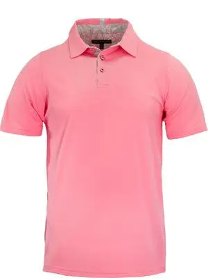 LORDS OF HARLECH Pietro Polo Shirt Fresh - Pink