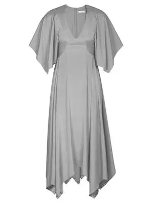 CARLTON JONES Kimono Sleeve Dress - Silver